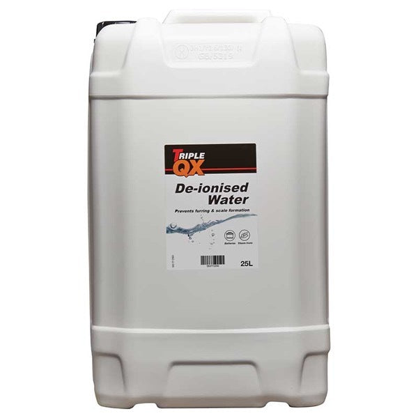Triple QX De-Ionised Water 25 Litre – Status Car Care