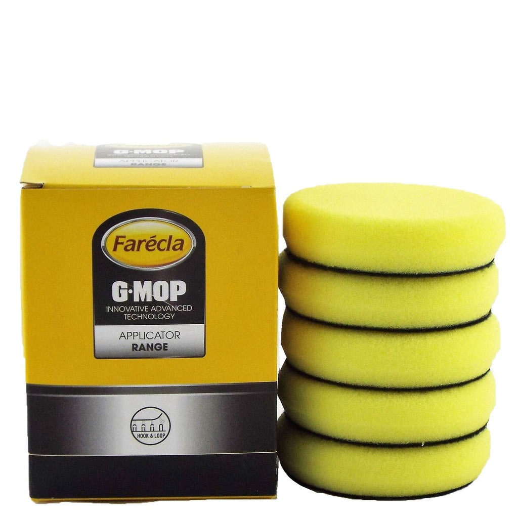 Farecla 5 pack G Mop 75mm Adv Compound Head Sponge Foam 3" Smart Repai ...